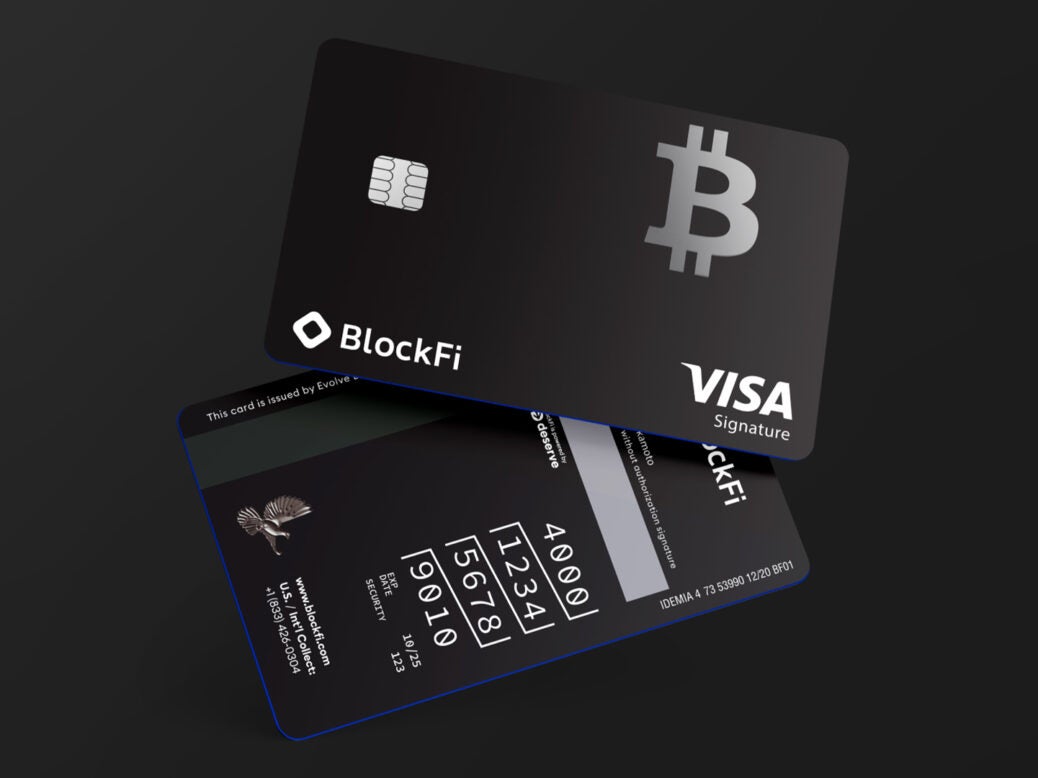 BlockFi launches bitcoin reward credit card in the US